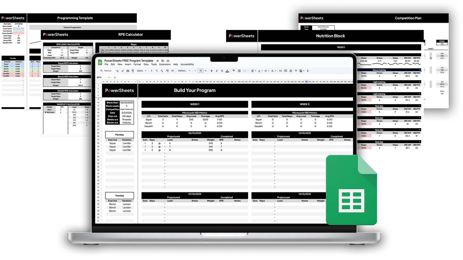 PowerSheets Store